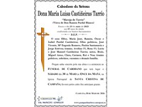 Dona Mª Herminia Tarrío Buela (29/05/2026) - Aniversarios